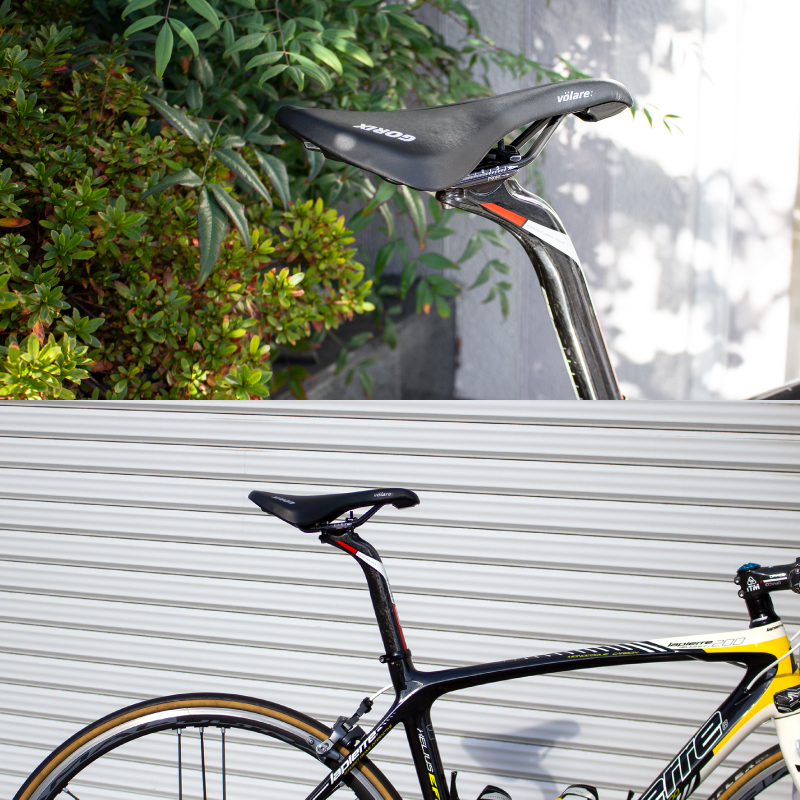 GORIX ゴリックス サドル 自転車 ショートサドル (GX-volare) ショートノーズ ロードバイク 穴あき 軽量 衝撃吸収 自転車 ...
