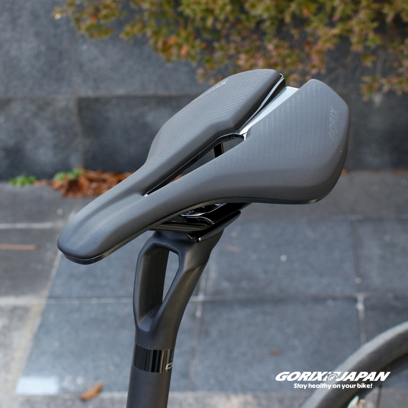 GORIX 自転車サドル ロードバイク サドル 自転車 ショートサドル 防水 クロスバイク MTB サドル交換 シームレス クッション (VENTURE 10) ゴリックス 送料無料 ...