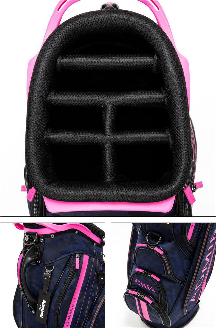 Admiral Golf（アドミラルゴルフ） カート キャディバッグ カモ