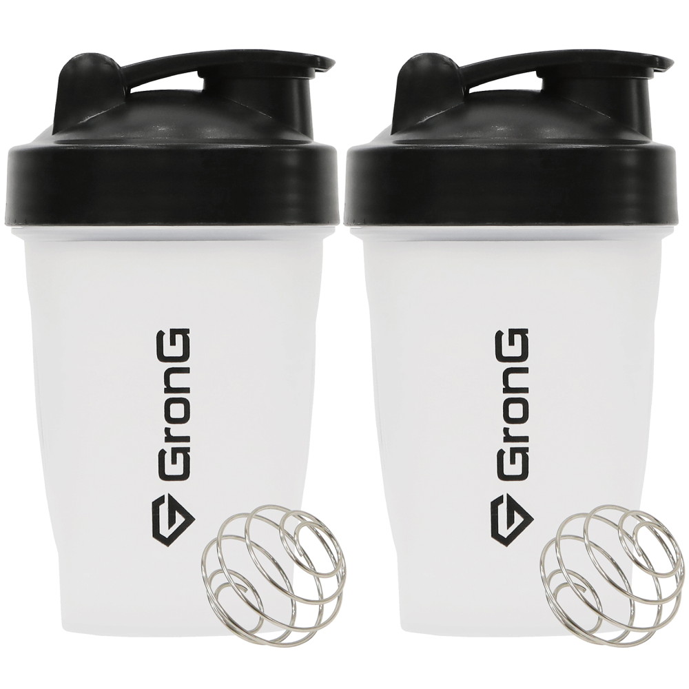 【4日は15%OFFクーポン配布】グロング GronG プロテイン シェイカー 400ml 小さめ シェイカーボトル シェーカー プロテイン ...