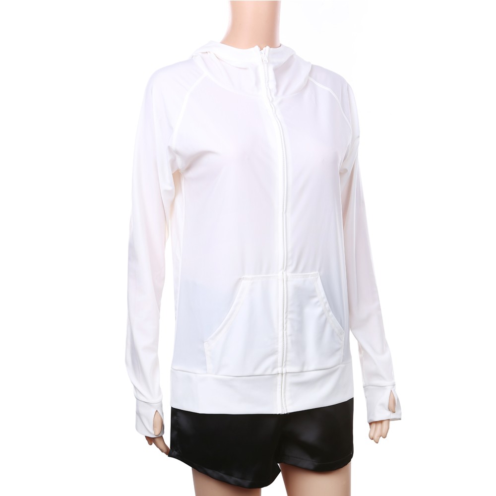 GronG グロング ラッシュガード レディース 長袖 ジップアップ パーカー UVカット UPF50+ フード付き : GronG Yahoo!店 - 通販 - Yahoo!ショッピング