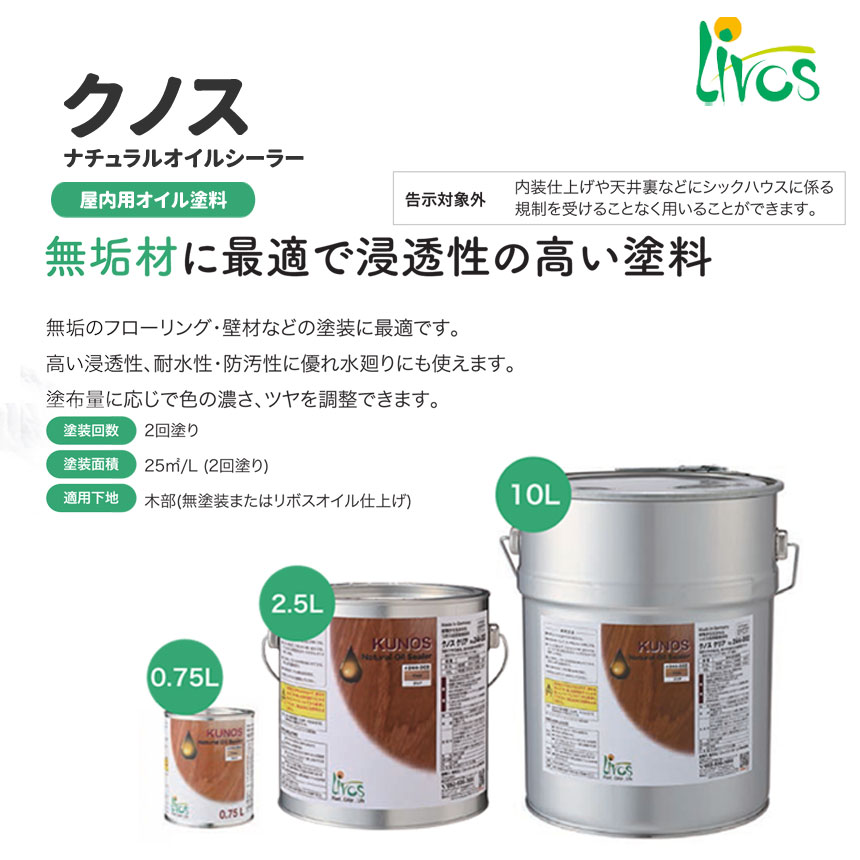 リボス リボス自然健康塗料 クノス 089アンティークオーク 10L サンプルプレゼント LIVOS 2回塗り約180平米 無垢材のテーブル フローリングに最適 : GROWアツサカ ...