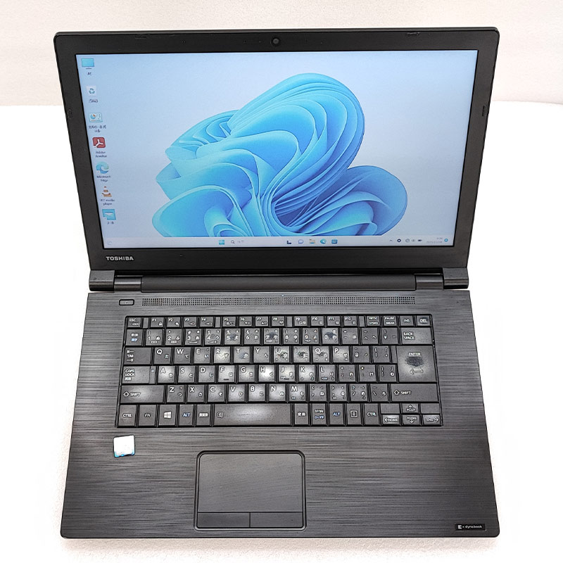 薄型 大画面 中古ノートパソコン 東芝 dynabook B65/B Windows11 Pro Core i5 6300U メモリ 4GB ...