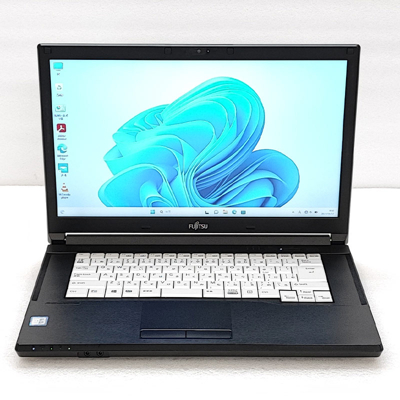 中古ノートパソコン 富士通 LIFEBOOK A577/S Windows11 Pro Core i5 7200U メモリ 8GB SSD 512GB DVD マルチ 15.6型 無線LAN ...
