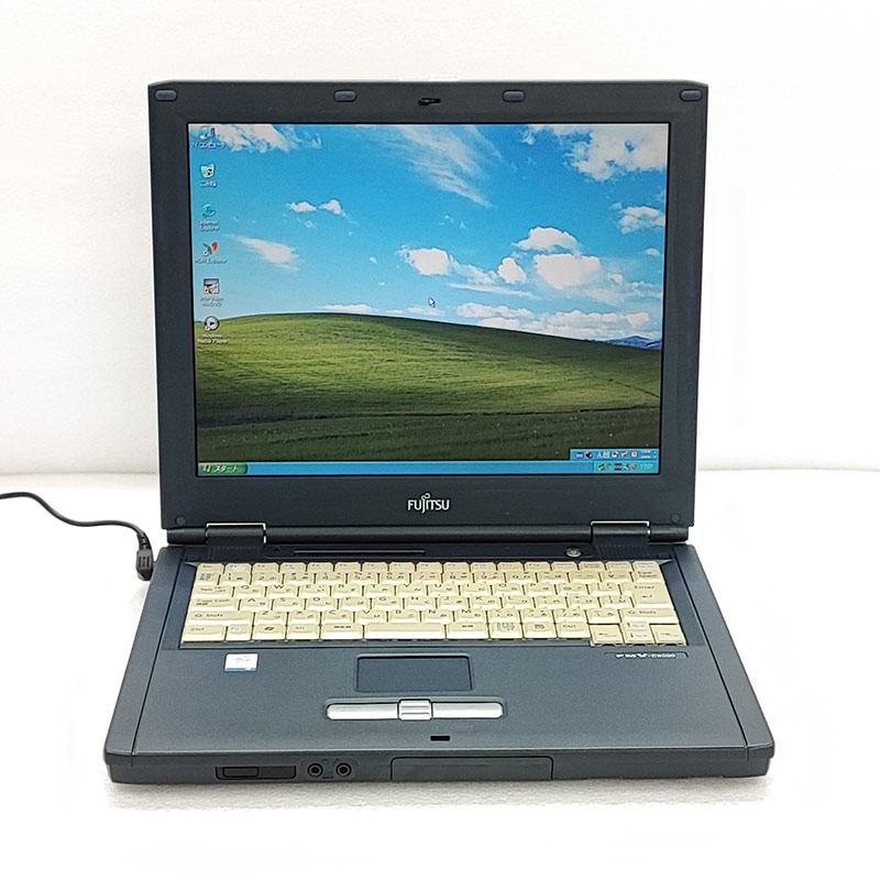 FMV 激レア機種 中古パソコン Microsoft Office付き 富士通 FMV-C8200 WindowsXPPro Celeron M350 メモリ 256MB HDD 40GB ...