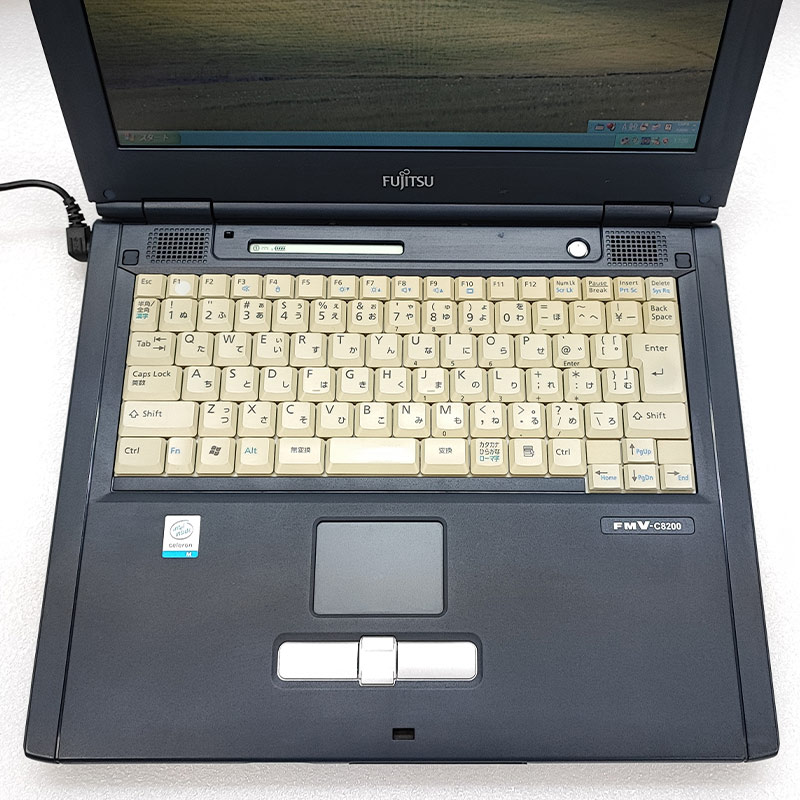 FMV 激レア機種 中古パソコン Microsoft Office付き 富士通 FMV-C8200 WindowsXPPro Celeron M350 メモリ 256MB HDD 40GB ...