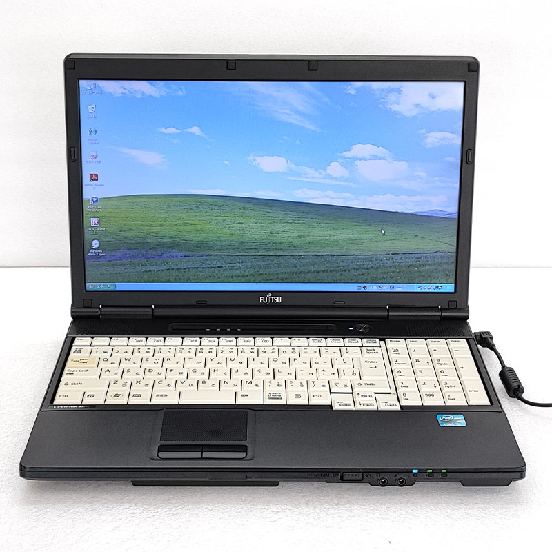 LIFEBOOK 高性能XP 中古パソコン 富士通 A561/C WindowsXPPro Core i5 2520M メモリ 4GB 新品SSD 256GB 15.6型 15インチ A4 ...
