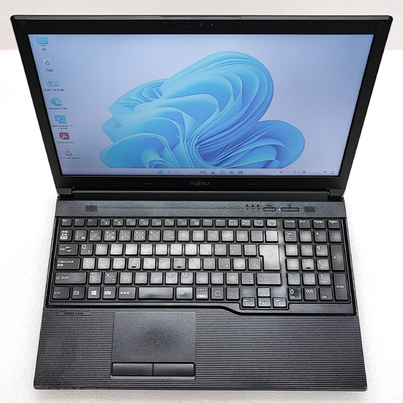 テンキー付き 中古パソコン 富士通 LIFEBOOK A577/T Windows11 Pro Core i5 7300U メモリ 8GB SSD 256GB 15.6型 無線LAN Wi ...