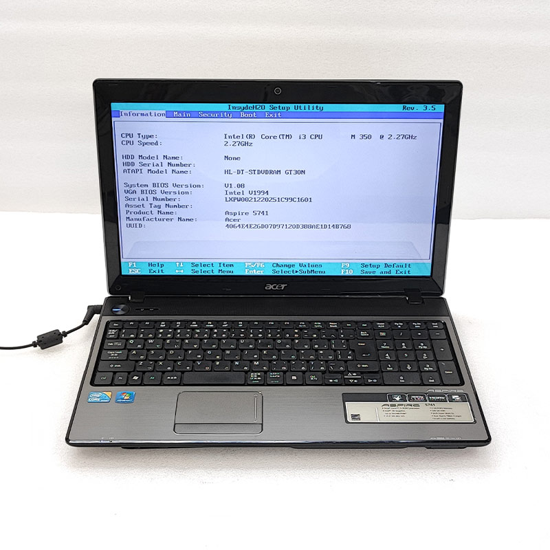 ジャンク品 acer Aspire 5741 ジャンクPC ジャンクパソコン 保証無し ACアダプタ付き : リサイクルPC Gテック ...