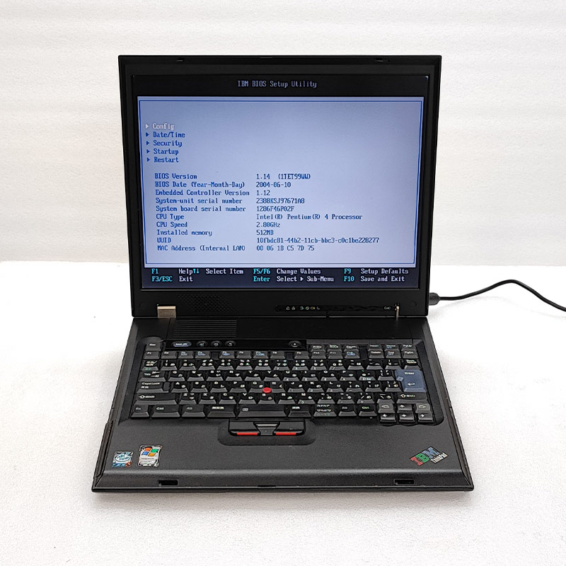 ジャンク品 IBM ThinkPad G40 ジャンクPC ジャンクパソコン 保証無し ACアダプタ付き : リサイクルPC Gテック ...