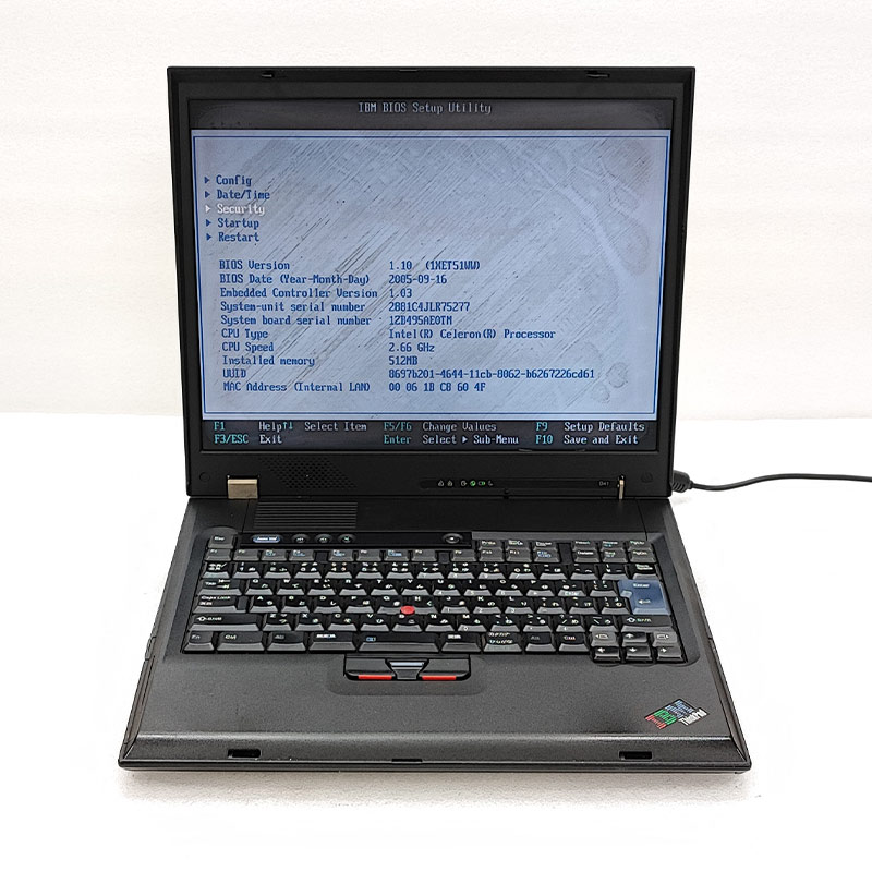 ジャンク品 IBM ThinkPad G41 ジャンクPC ジャンクパソコン 保証無し ACアダプタ付き :g41-ju:リサイクルPC G ...