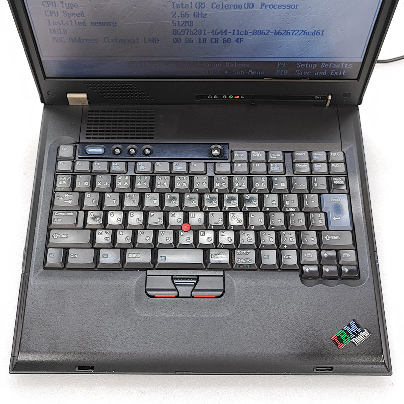ジャンク品 IBM ThinkPad G41 ジャンクPC ジャンクパソコン 保証無し ACアダプタ付き :g41-ju:リサイクルPC G ...