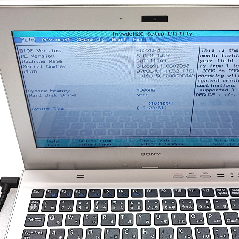 ジャンク品 SONY VAIO SVT111AJ ジャンクPC ジャンクパソコン 保証無し ACアダプタ付き : リサイクルPC Gテック ...