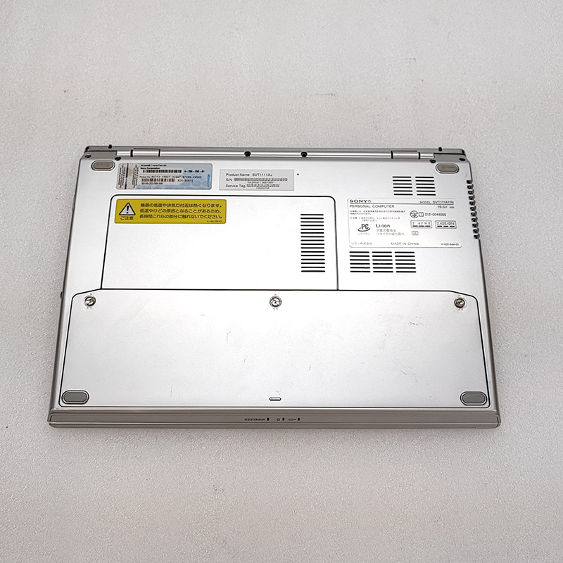 ジャンク品 SONY VAIO SVT111AJ ジャンクPC ジャンクパソコン 保証無し ACアダプタ付き : リサイクルPC Gテック ...