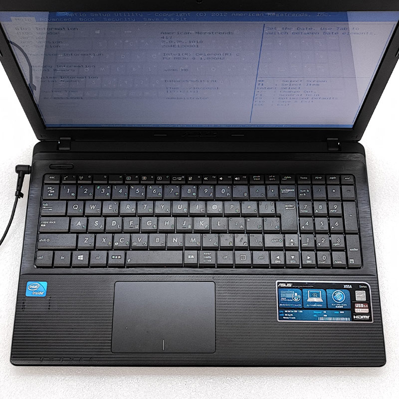ジャンク品 ASUS X55A-SX119H ジャンクPC ジャンクパソコン 保証無し OS無し ACアダプタ付き : リサイクルPC G ...