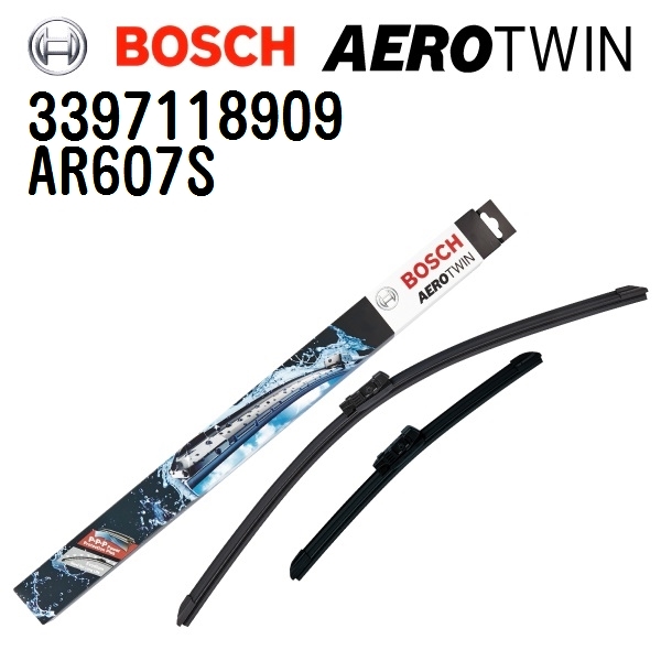 BOSCH（DIY、工具） BOSCH ボッシュ 輸入車用エアロツインワイパーブレード 2本入 600/475mm AR607S ...