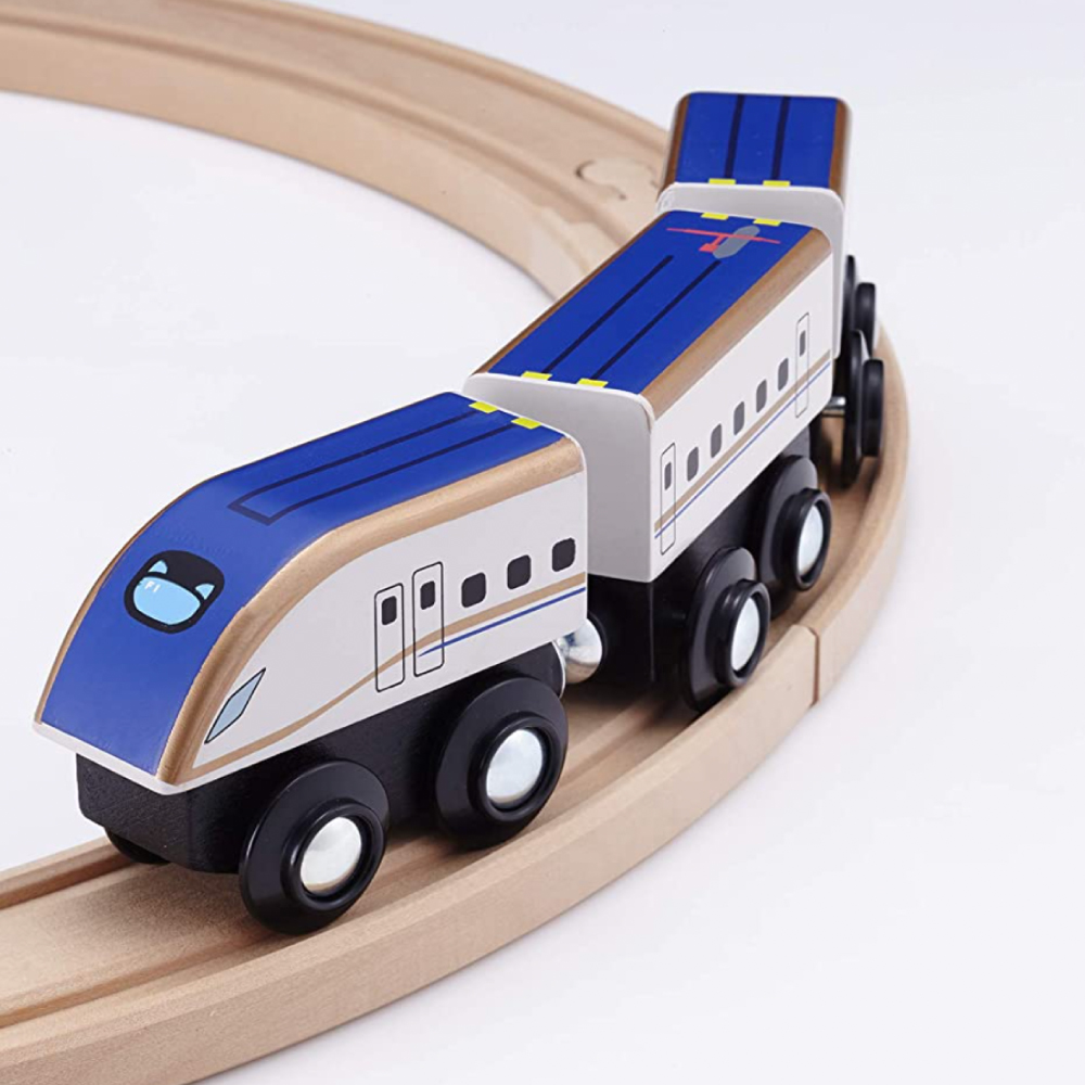 moku train 車両 木のおもちゃ 電車 新幹線 モクトレイン ポポンデッタ はやぶさ こまち ドクターイエロー かがやき 誕生日 プレゼント Hanamei : 60105463 ...