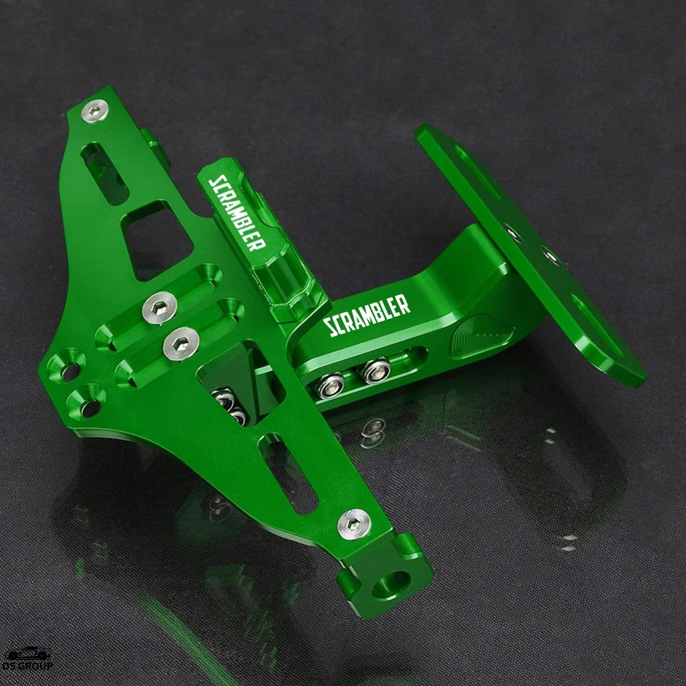 ドゥカティ スクランブラー SIXTY2 MACH 2.0 DESERT SLED クラシック カフェレーサー CNC リア プレート ブラケット ホルダー LED ウィンカー シグナル ...