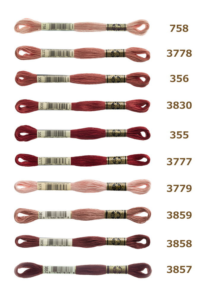 刺しゅう糸 DMC 25番糸 刺繍糸 その20 ピンク系 225〜3857番色 ディーエムシー KOU : 手芸の山久ヤフー店 - 通販 - Yahoo!ショッピング