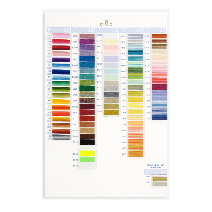 DMC カラーチャート 刺しゅう糸 25番糸 色見本帳 ディーエムシー : 手芸の山久ヤフー店 - 通販 - Yahoo!ショッピング