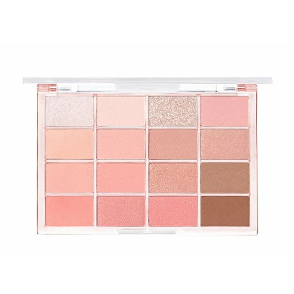 wakemake [WAKEMAKE] ソフトブラーリング アイパレット Soft Blurring Eye Palette 16色パレット 韓国コスメ ウェイクメイク アイシャドウ ...