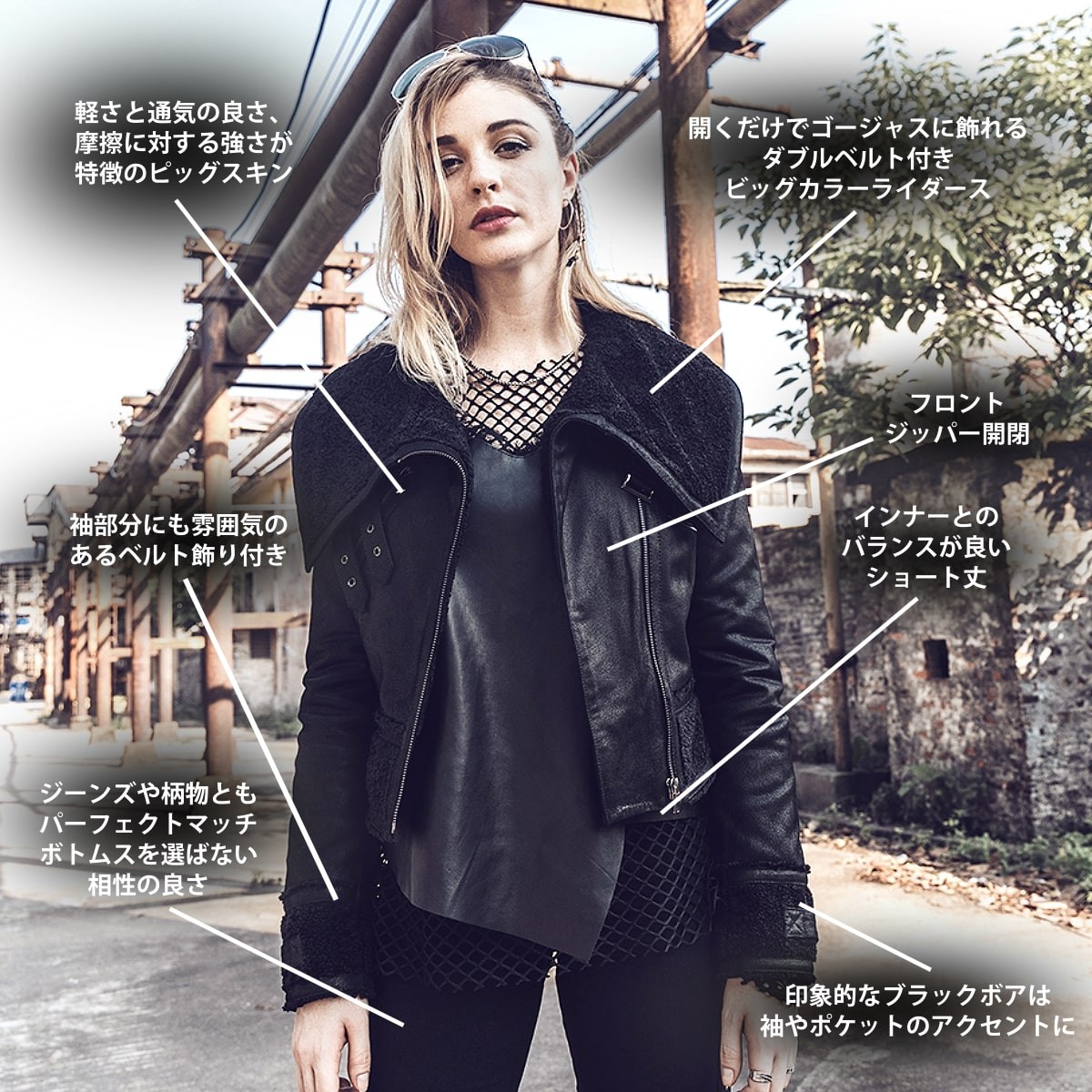 送料無料!】全7サイズ レディース ブラックピッグスキンジェニュイン