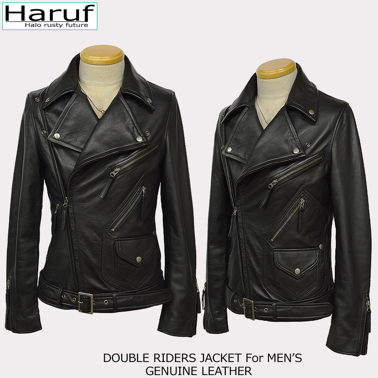 本革 ダブルライダース レザージャケット 革ジャン メンズ 本革 ライダースジャケット ダブルライダース バイク メンズ アウター 秋冬 ...
