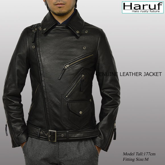 本革 ダブルライダース レザージャケット 革ジャン メンズ 本革 ライダースジャケット ダブルライダース バイク メンズ アウター 秋冬 ...