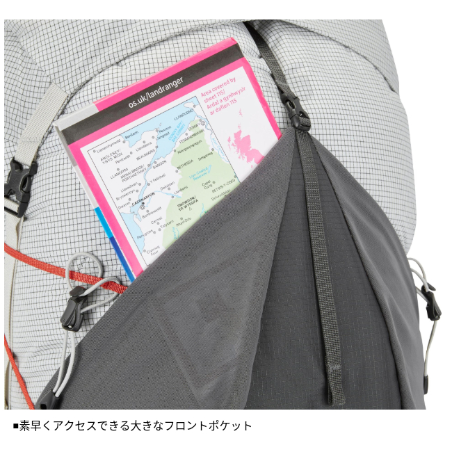 Rab（ラブ） ムオン 50 ユニセックス Muon 50 バックパック ザック