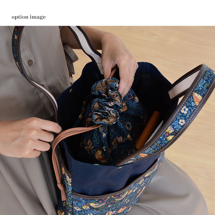 トートバッグ A4サイズ 横型 マチ付き ポケット マグネットボタン 本革 レザー 倉敷帆布 ハンドバッグ マザーズバッグ 鞄 CallaBella モリス生地 : HIGHCAMP ...