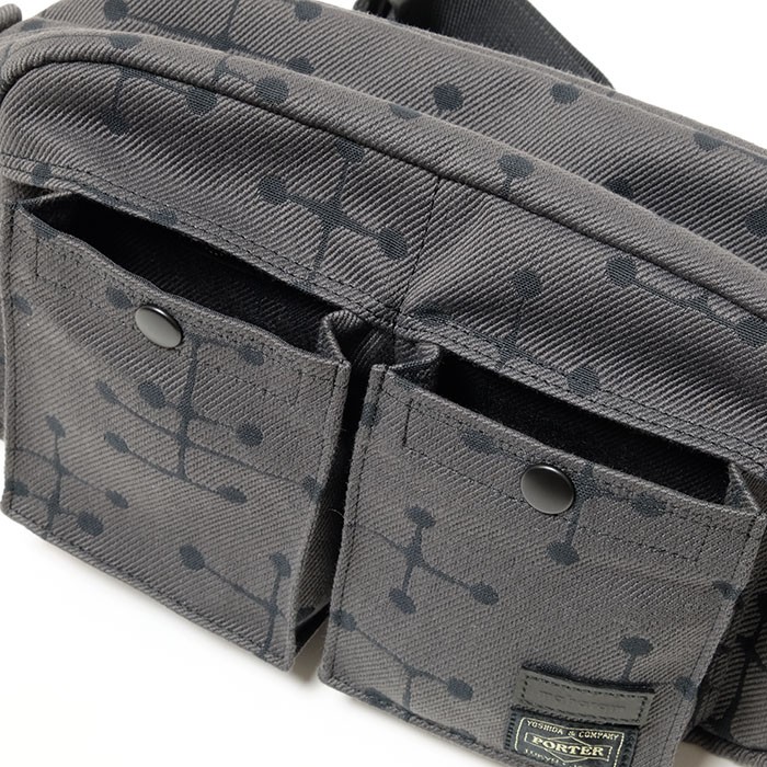 PORTER Maharam X PORTER (マハラム) 2WAY WAIST BAG “Small Dot PORTER Maharam X PORTER (マハラム) 2WAY WAIST BAG “Small Dot