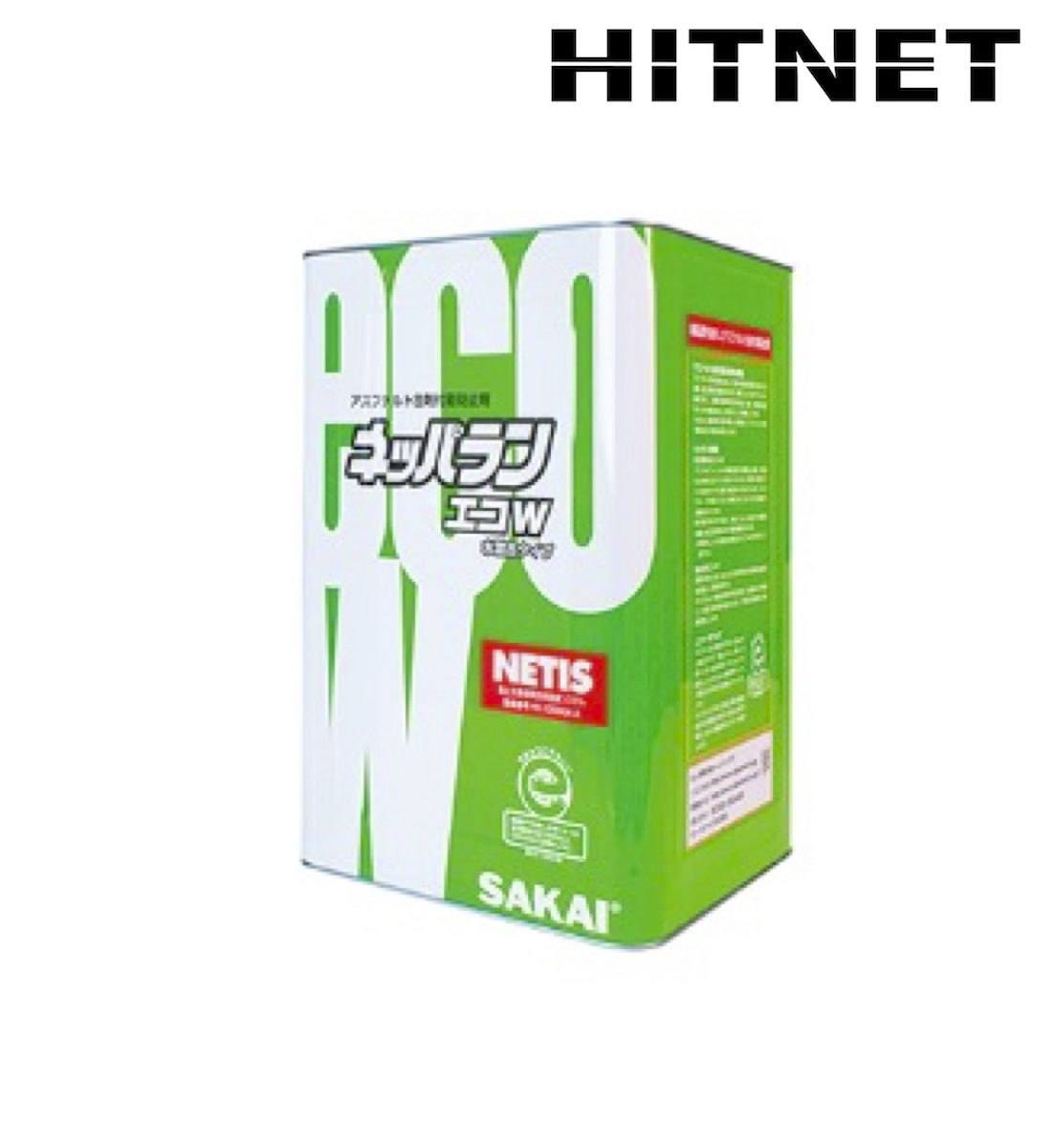 ネッパラン エコW 18L/缶 : ヒットネット - 通販 - Yahoo!ショッピング