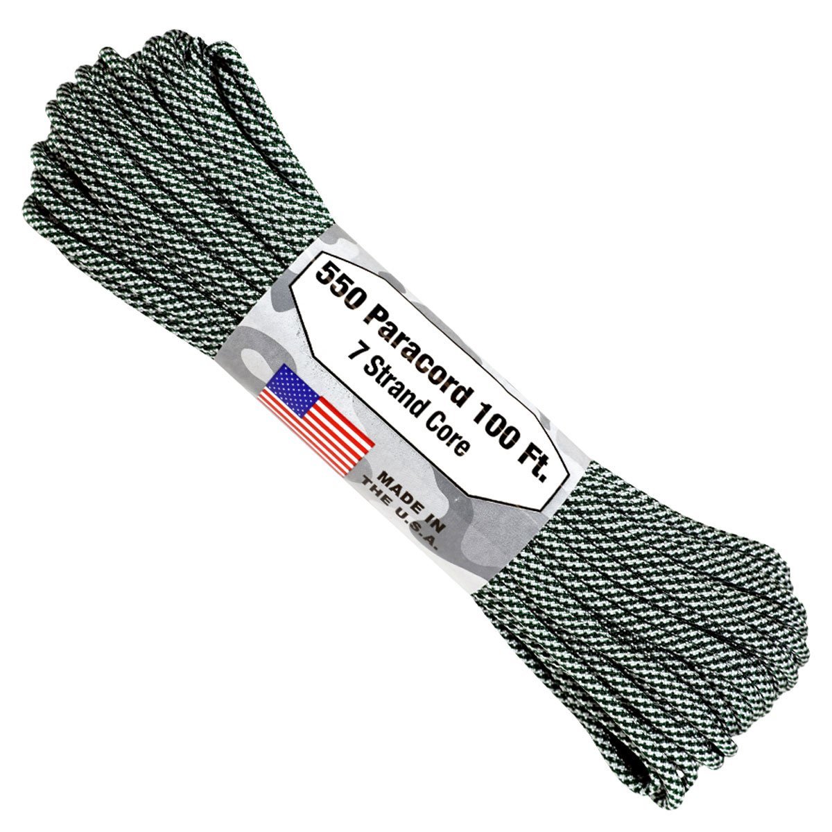 3m カット売り 】 550lb Paracord ATWOOD ROPE MFG社製 / アメリカ製 ナイロン製 パラコード , 太さ：約 ...