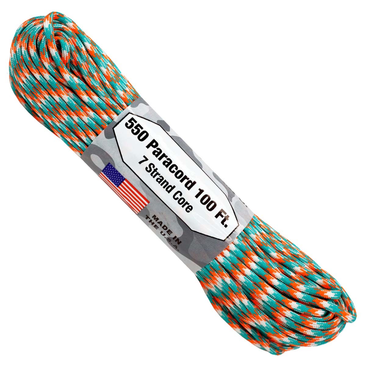 3m カット売り 】 550lb Paracord ATWOOD ROPE MFG社製 / アメリカ製 ナイロン製 パラコード , 太さ：約 ...