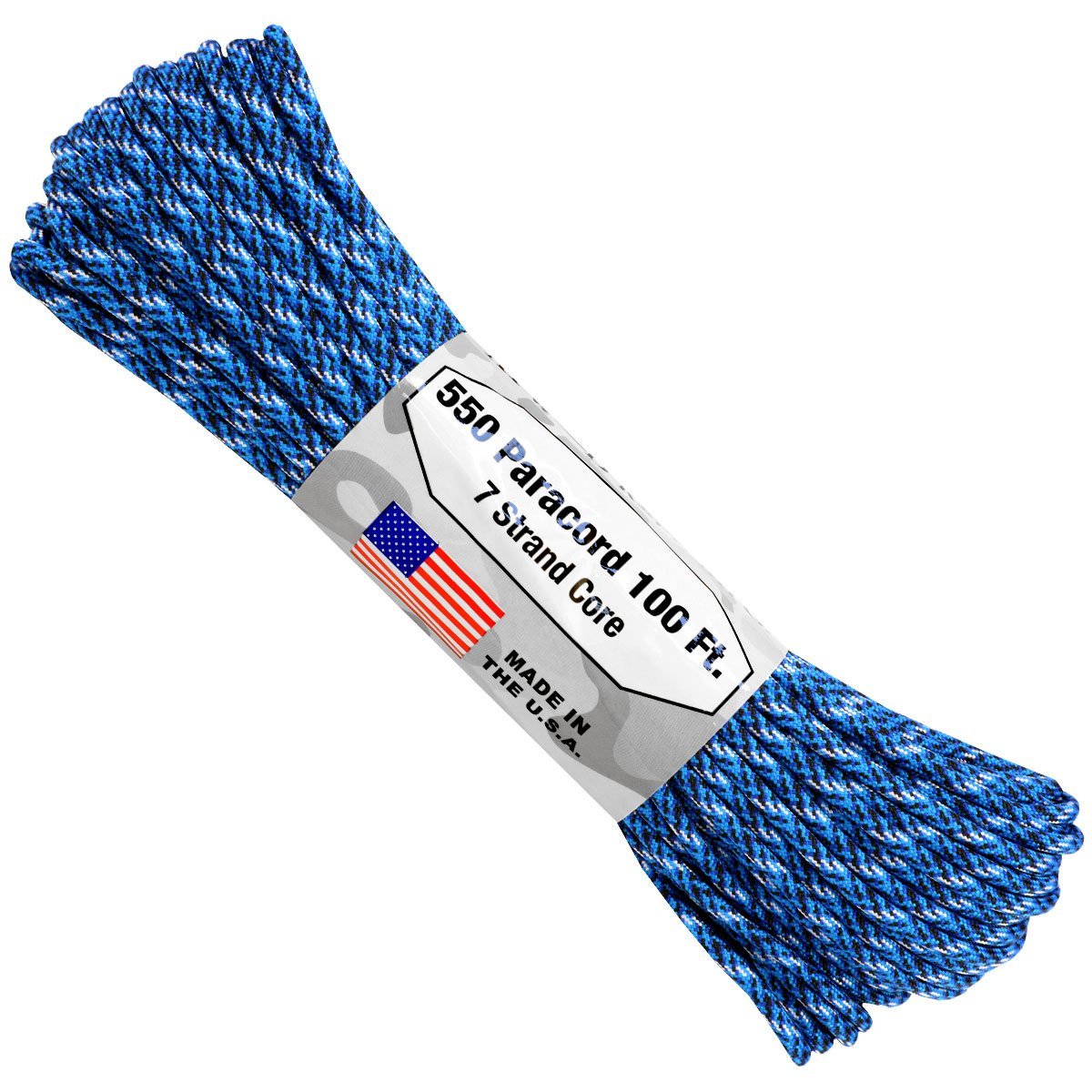 3m カット売り 】 550lb Paracord ATWOOD ROPE MFG社製 / アメリカ製 ナイロン製 パラコード , 太さ：約 ...