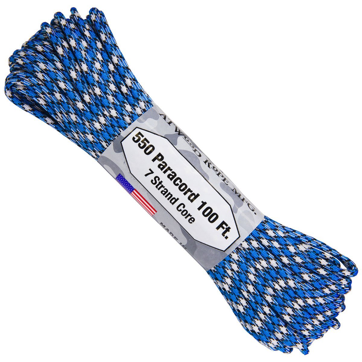 3m カット売り 】 550lb Paracord ATWOOD ROPE MFG社製 / アメリカ製 ナイロン製 パラコード , 太さ：約 ...