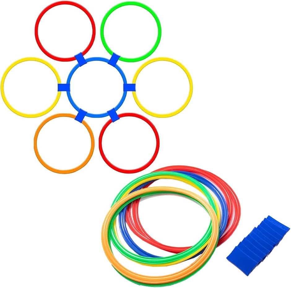 ケンケンパリング ラダートレーニング 練習 子供 フープ リトミック 28cm 10個セット : スピード発送 ホリック - 通販 - Yahoo!ショッピング