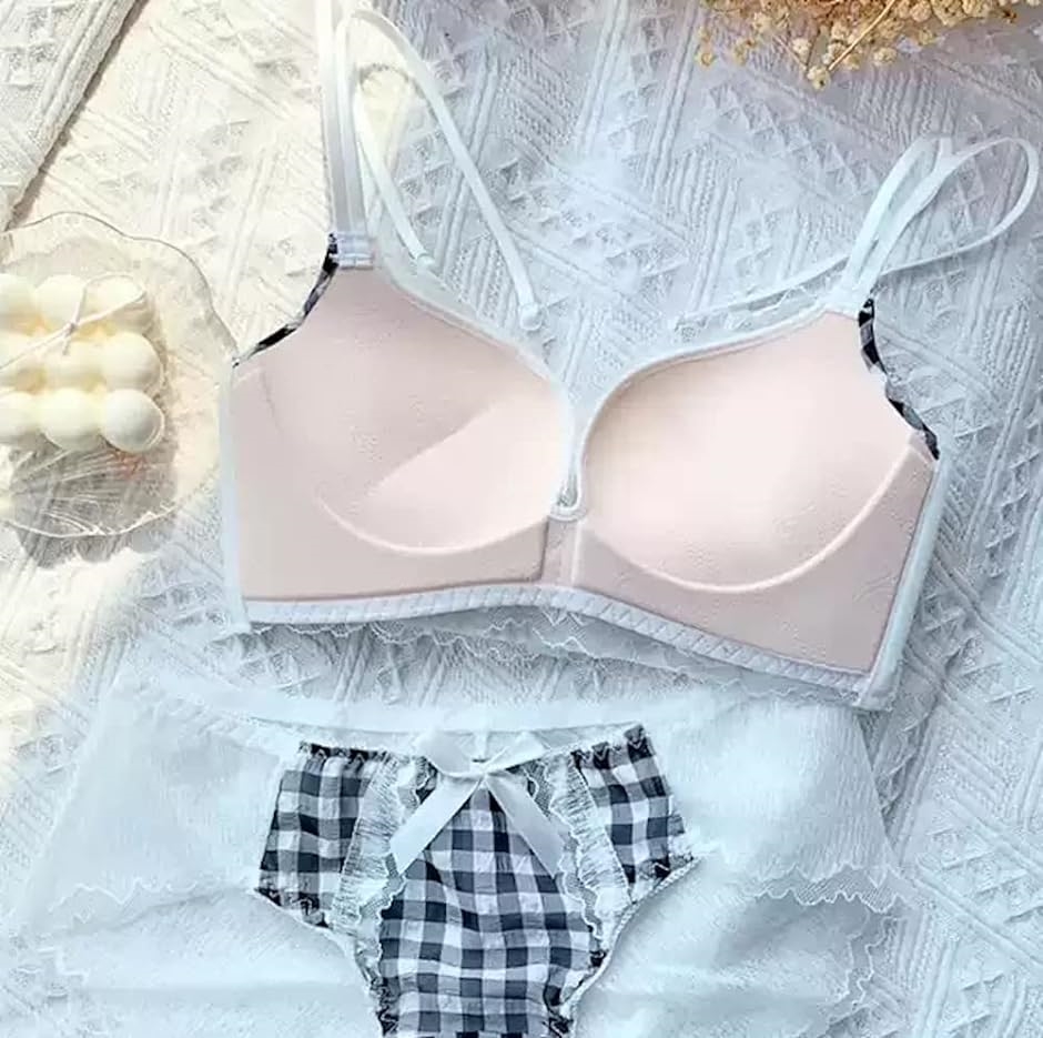 プレミアム レース チェック柄 ブラジャー( ブルー, B70/L) : スピード発送 ホリック - 通販 - Yahoo!ショッピング