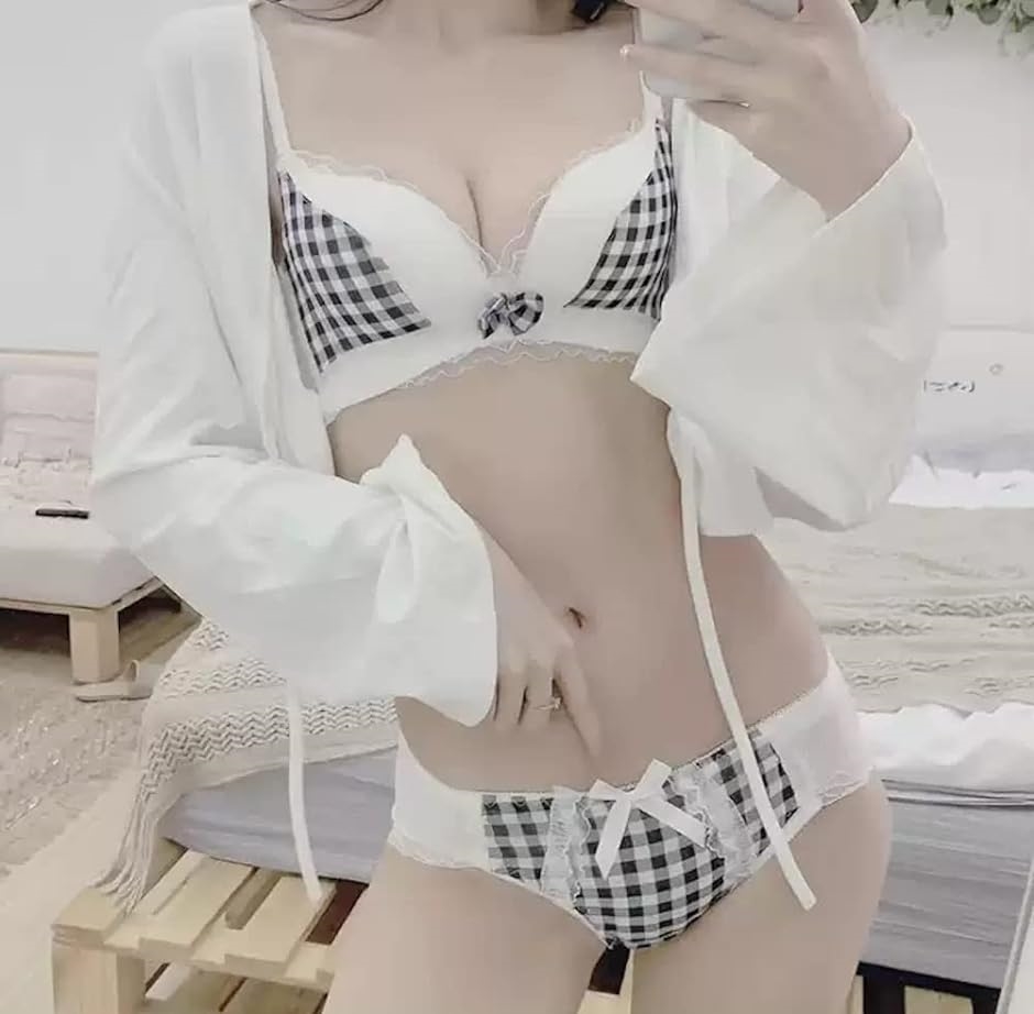 プレミアム レース チェック柄 ブラジャー( ブルー, B70/L) : スピード発送 ホリック - 通販 - Yahoo!ショッピング