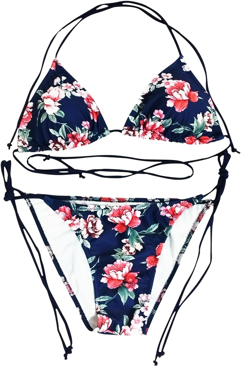 ビキニ ボタニカル リゾート 水着 レディース パッド付き S671 x ネイビー 2( ボタニカル x ネイビー 2, M) : 2b8sth5scr : スピード発送 ホリック - 通販 ...