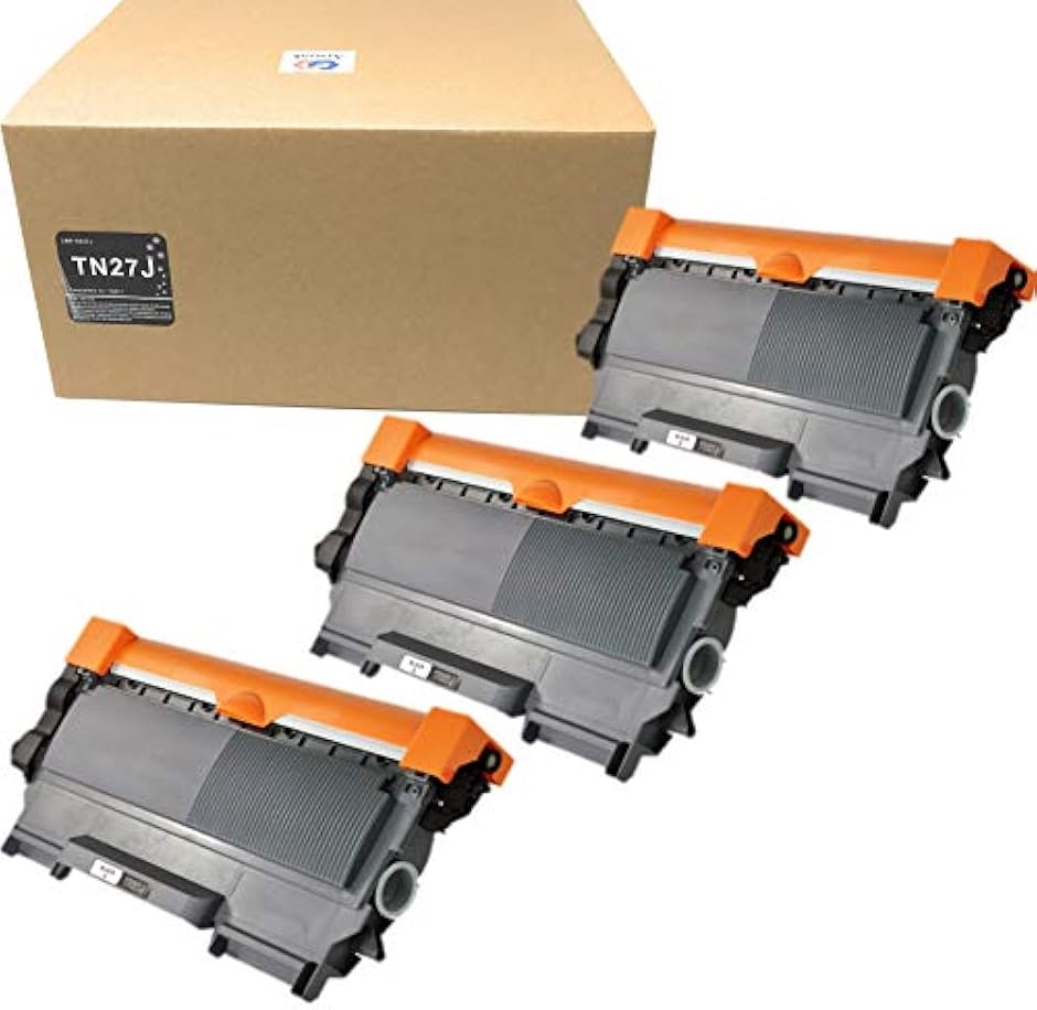 【互換品】ブラザー 互換トナーカートリッジ Brother TN-27J 3本セット TN27 対応機種 MFC-7460DN(黒 ...