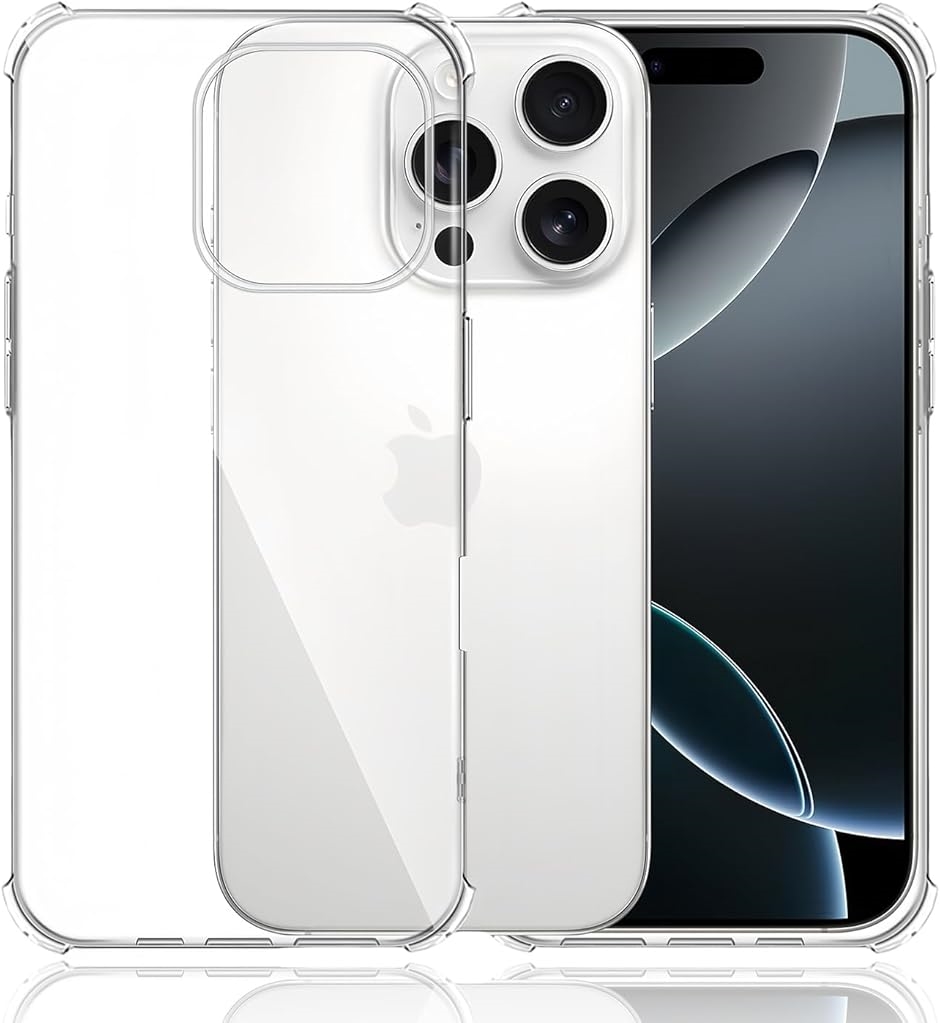 iPhone 16 Pro Max ケース 耐衝撃 クリア tpu 透明 スリム 薄型 指紋防止 黄変防止 MDM(TMK-UCI-572) : スピード発送 ホリック - 通販 ...