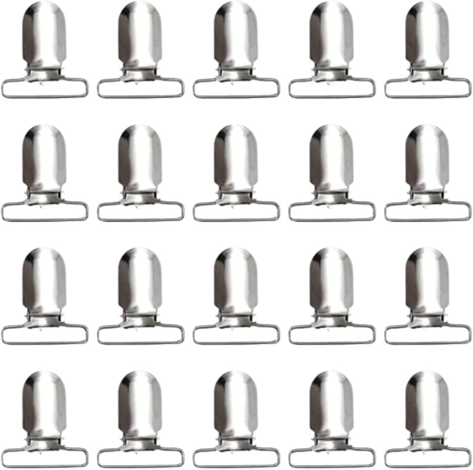 サスペンダー サスペンダー用クリップ おしゃぶり ウェビングフック 20mm 20pcsセット : スピード発送 ホリック - 通販 - Yahoo!ショッピング