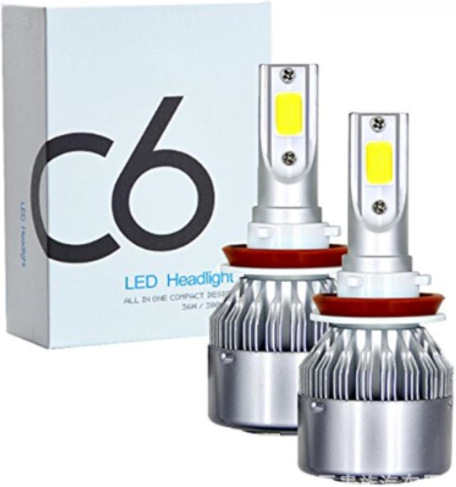 h11 led フォグランプ ledキャンドル プリウス nbox エルグランド e52 h8 h16 12v(ホワイト, 2個) : スピード発送 ホリック - 通販 - Yahoo!ショッピング