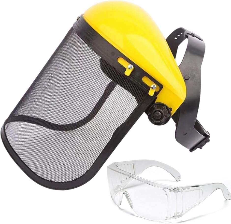 morytrade 草刈 フェイスガード メッシュ ゴーグル 2点セット プロテクター 刈払機 : スピード発送 ホリック - 通販 - Yahoo!ショッピング