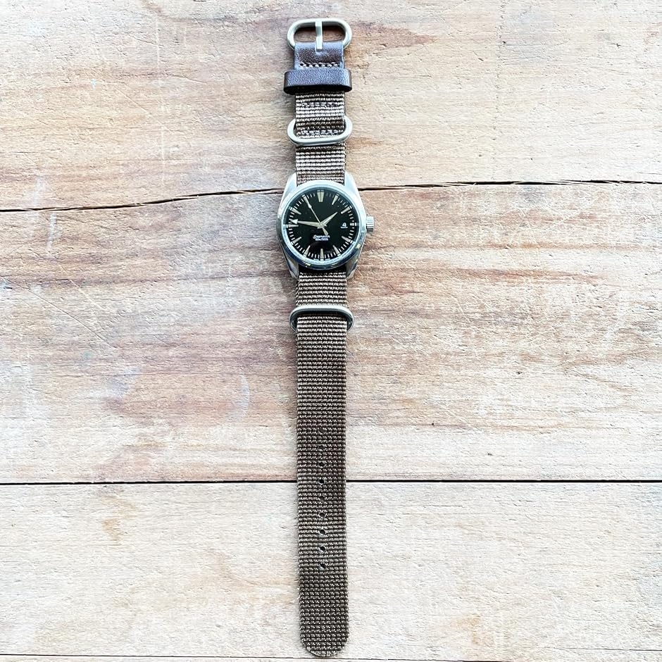 atelierCODEL nato ベルト 職人が付け心地を追求 腕時計 バンド 革(カーキオリーブ, ラグ幅17mm/18mm) : スピード発送 ホリック - 通販 - Yahoo!ショッピング