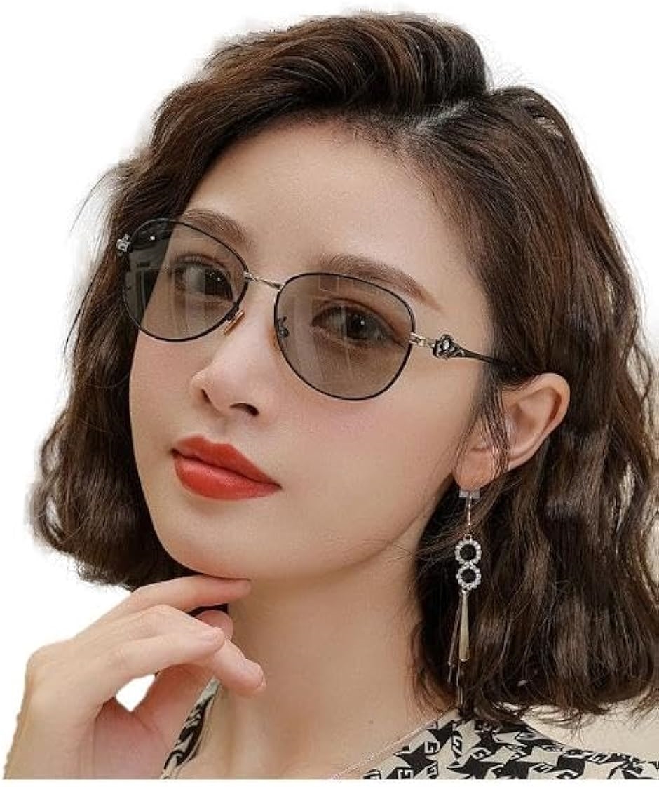 偏光 変色 サングラス レディース ファッション クールエレガント 宝飾フレーム 紫外線 UV400カット小顔効果 運転用/旅行/外出 : スピード発送 ホリック - 通販 - Yahoo ...