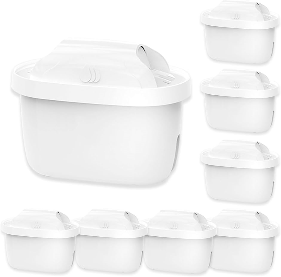 社外互換品 BBT マレーラ カートリッジ リクエリ ポット型浄水器用浄水フィルター ファン 交換用カートリッジ( 8個セット) : 2bjrj2icco : スピード発送 ホリック - 通販 ...