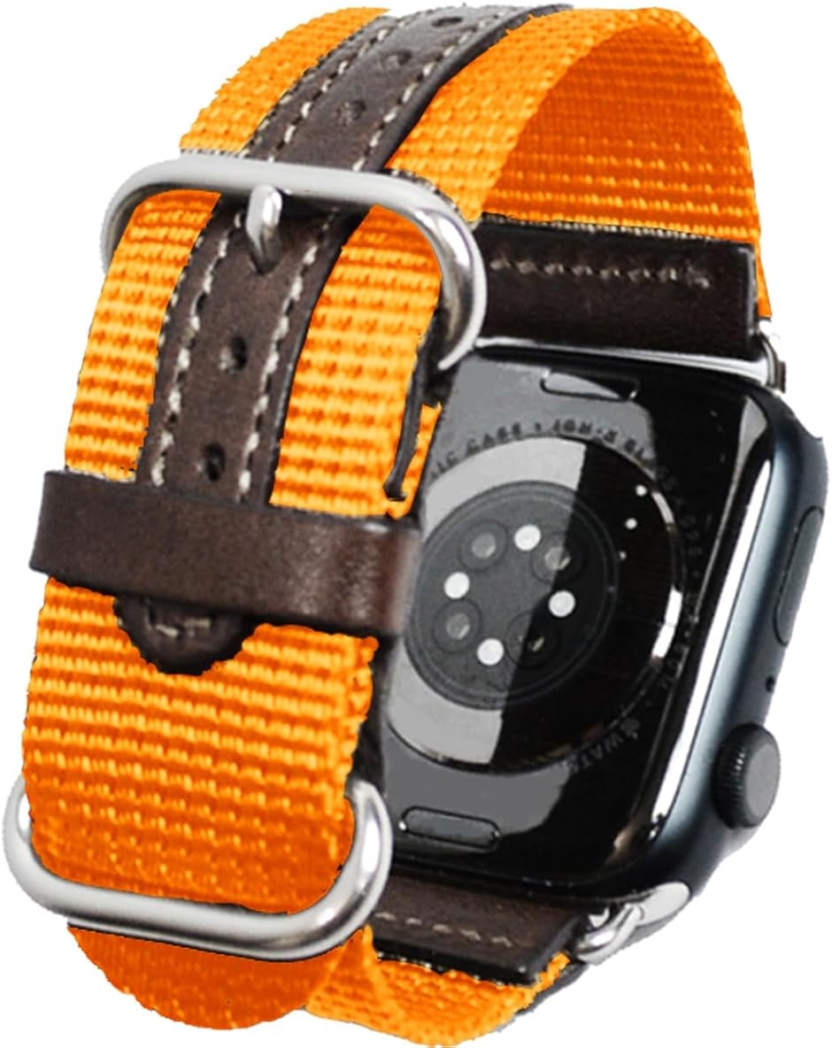 atelierCODEL アップルウォッチ バンド レザー(オレンジ（穴革補強バージョン）, 44mm/45mm/46mm/49mm) : スピード発送 ホリック - 通販 - Yahoo ...
