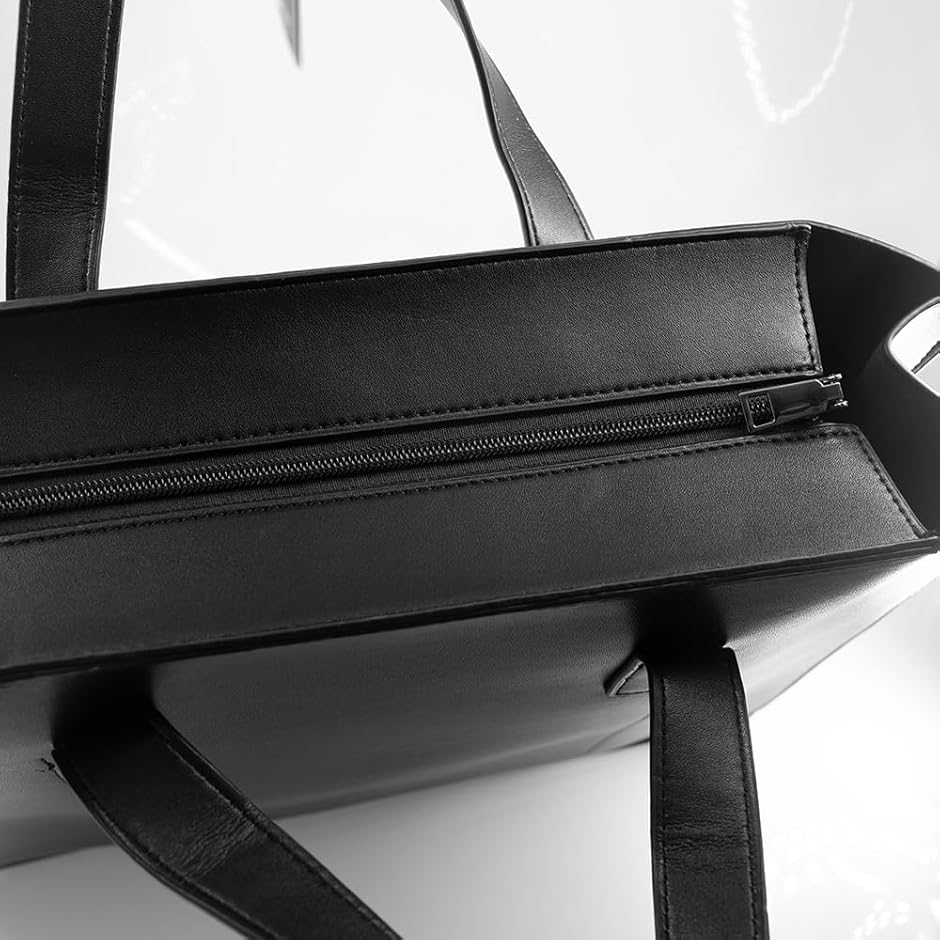 トートバッグ メンズ 小さめ レザー カジュアル 黒 ビジネス カバン とーとばっぐ 自立縦型 B044(ブラック) : スピード発送 ホリック - 通販 - Yahoo!ショッピング